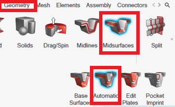 제 13편 – MidSurface 자동 추출 | 알테어
